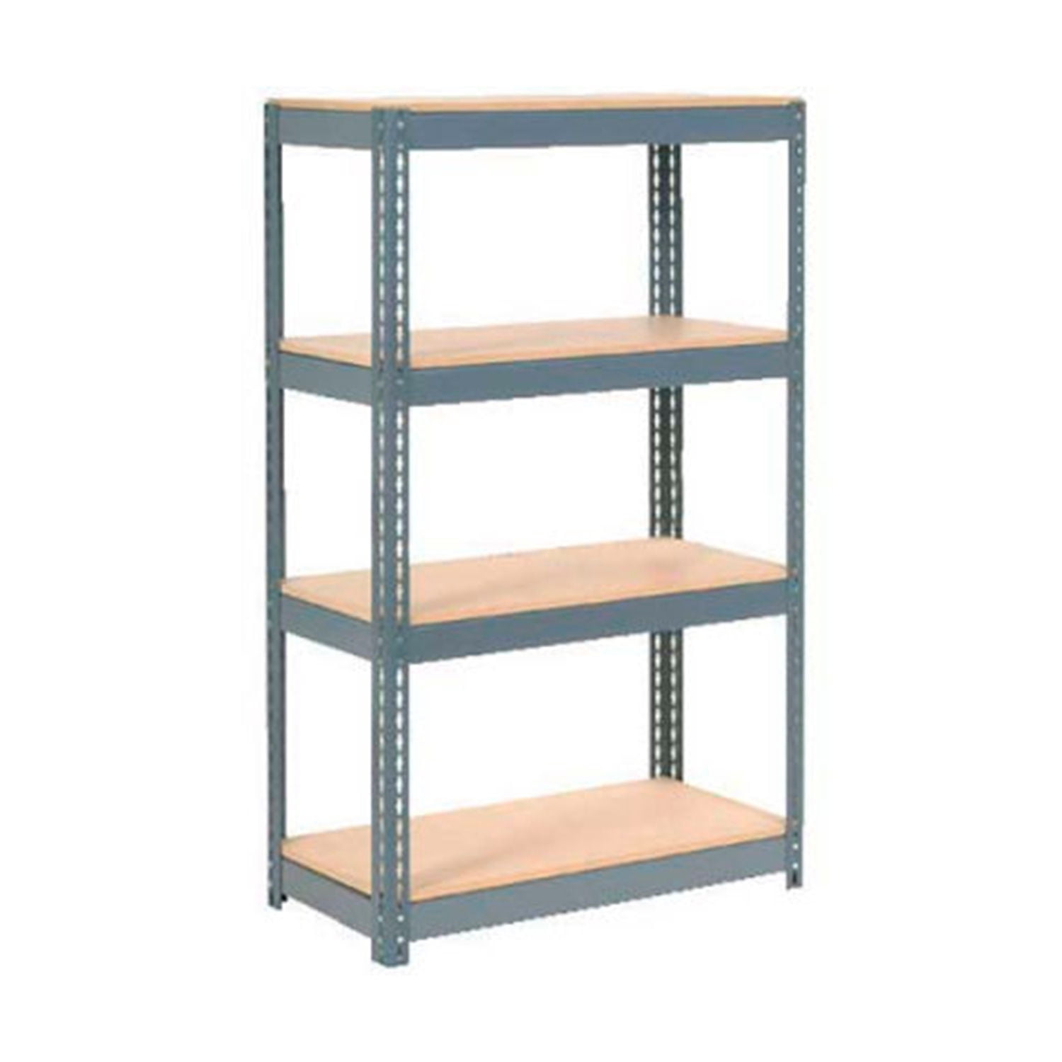 Global Industrial BD18367W4 4 Shelf Extra Heavy Duty Boltless Shelving ...