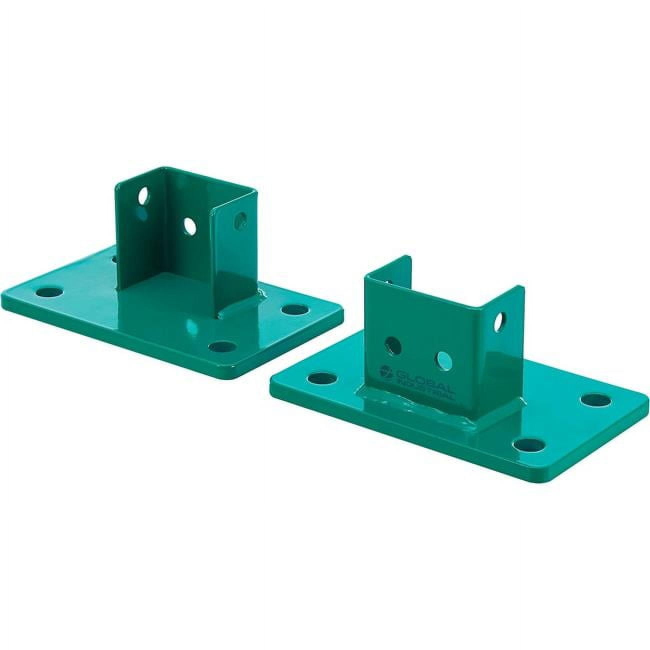 Global Industrial 413117 Pallet Rack Footplate - 5 x 8 x 3.4 in. - 8 ...