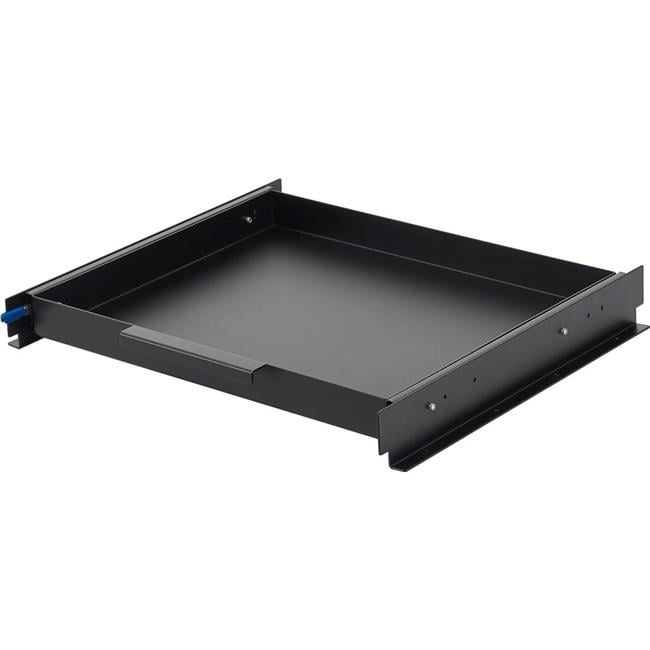 Global Industrial 436995BK Slide Out Printer Tray for Powered Laptop ...