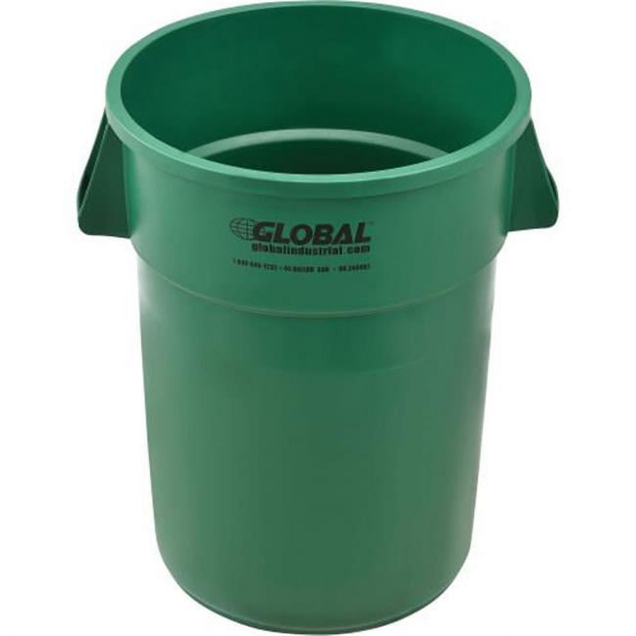 Global Industrial 44 Gallon Garbage Can, Green - Walmart.com