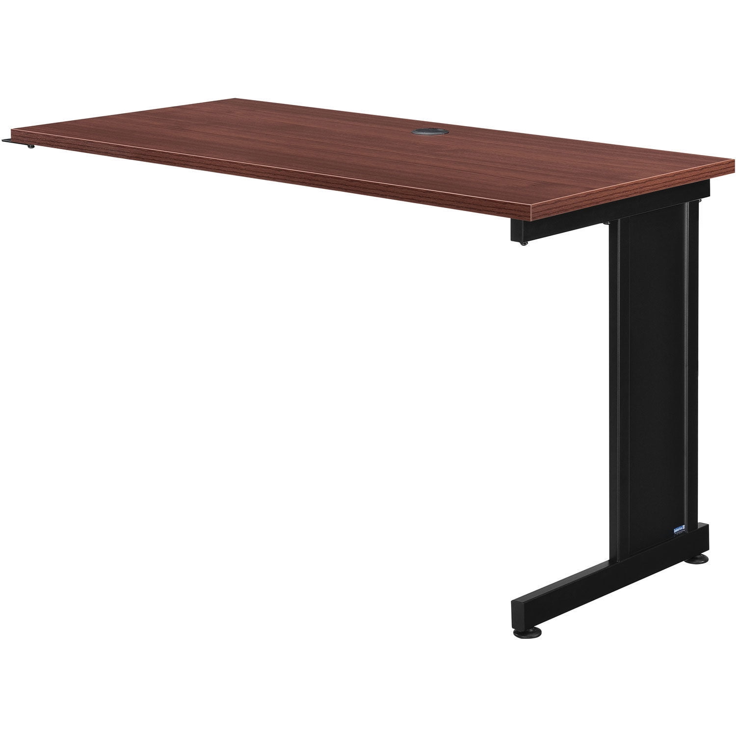 Global Industrial 48"W x 24"D Right Handed Return Table, Mahogany ...