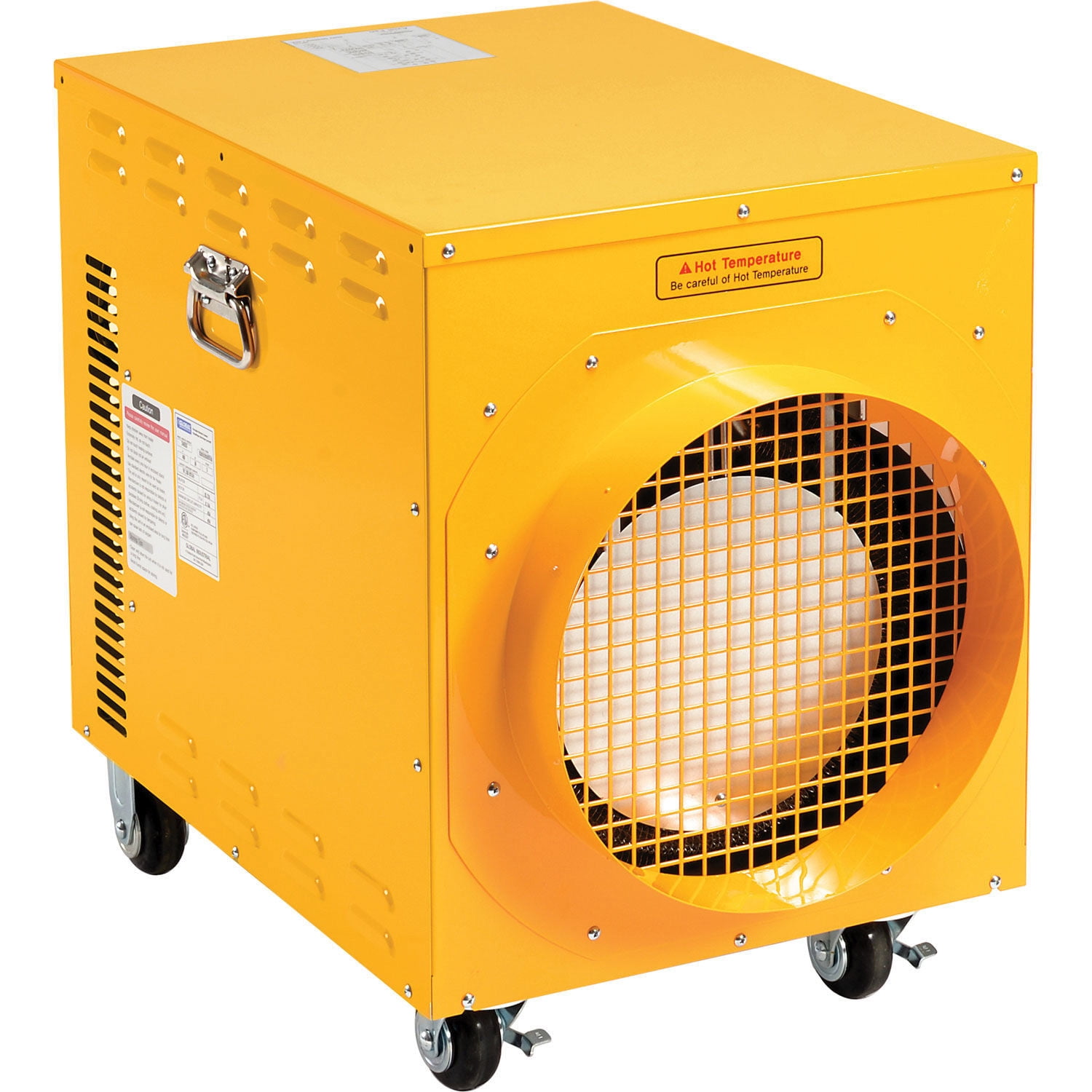 Global Industrial 246553 480V, 3 Phase 30 KW Portable Electric Heater ...