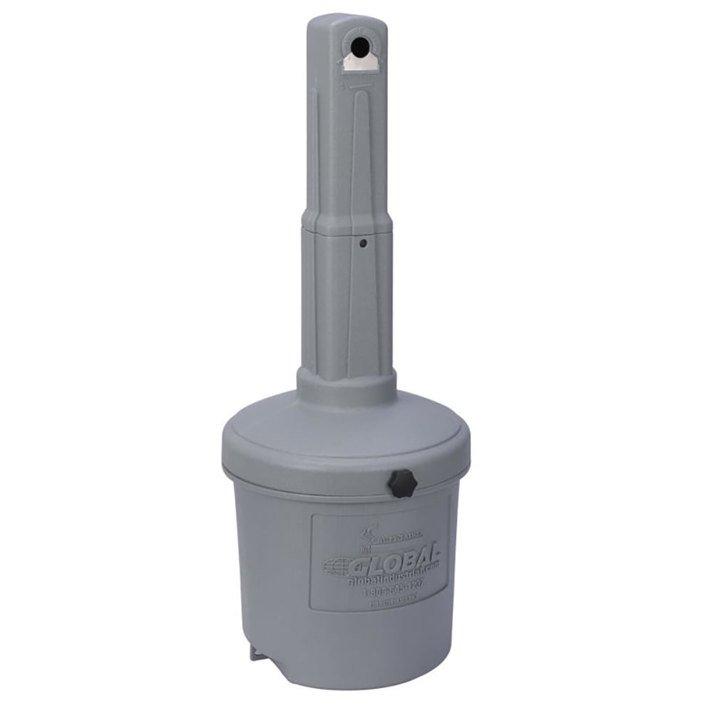 Global Industrial 5 Gallon Flame Resistant Upright Plastic Outdoor ...