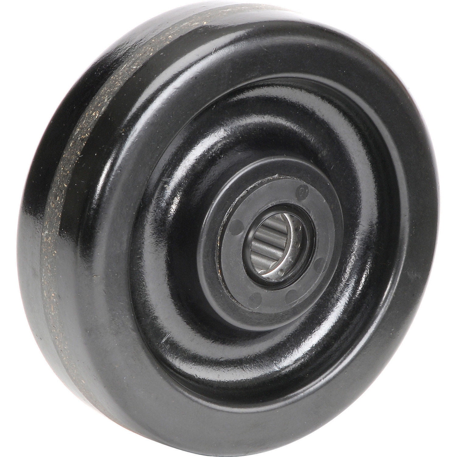 Global Industrial 5"" x 1-1/2"" Molded Plastic Wheel - Axle Size 3/4 ...