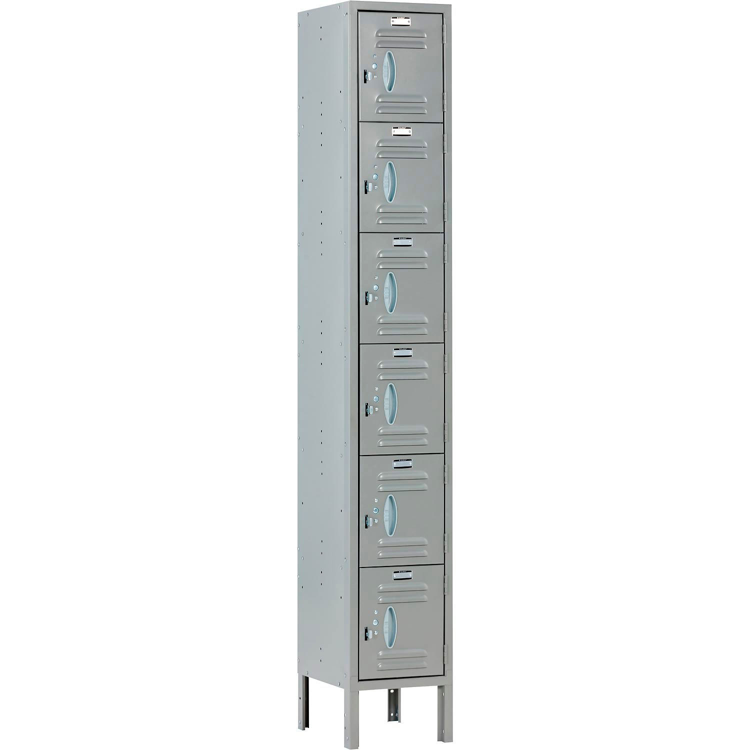 Tennsco Double Tier Locker, Triple Stack, 36"W x 18"D x 72"H - Walmart.com