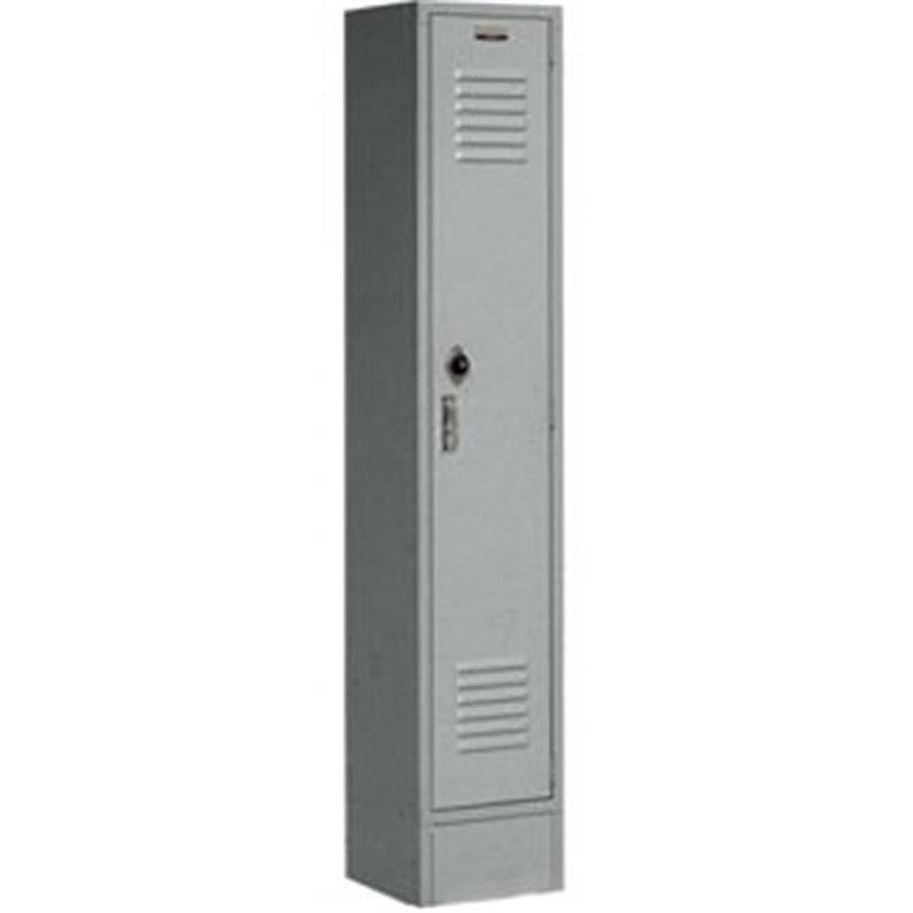 Single Tier Locker, 12x18x72, 1 Door, Unassembled, Gray - Walmart.com