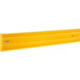 Global Industrial 670807 Steel Guard Rail - 3-Rib - 10 ft. - Yellow ...