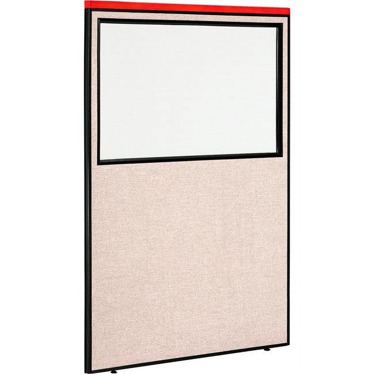 Global Industrial 694672WTN Interion Deluxe Office Partition Panel with ...