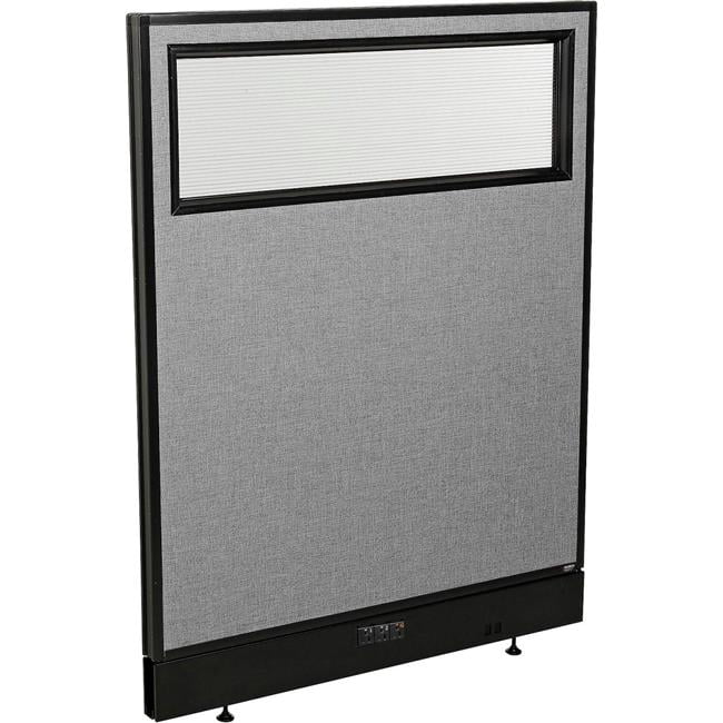Global Industrial 694754WEGY Interion Electric Office Partition Panel ...