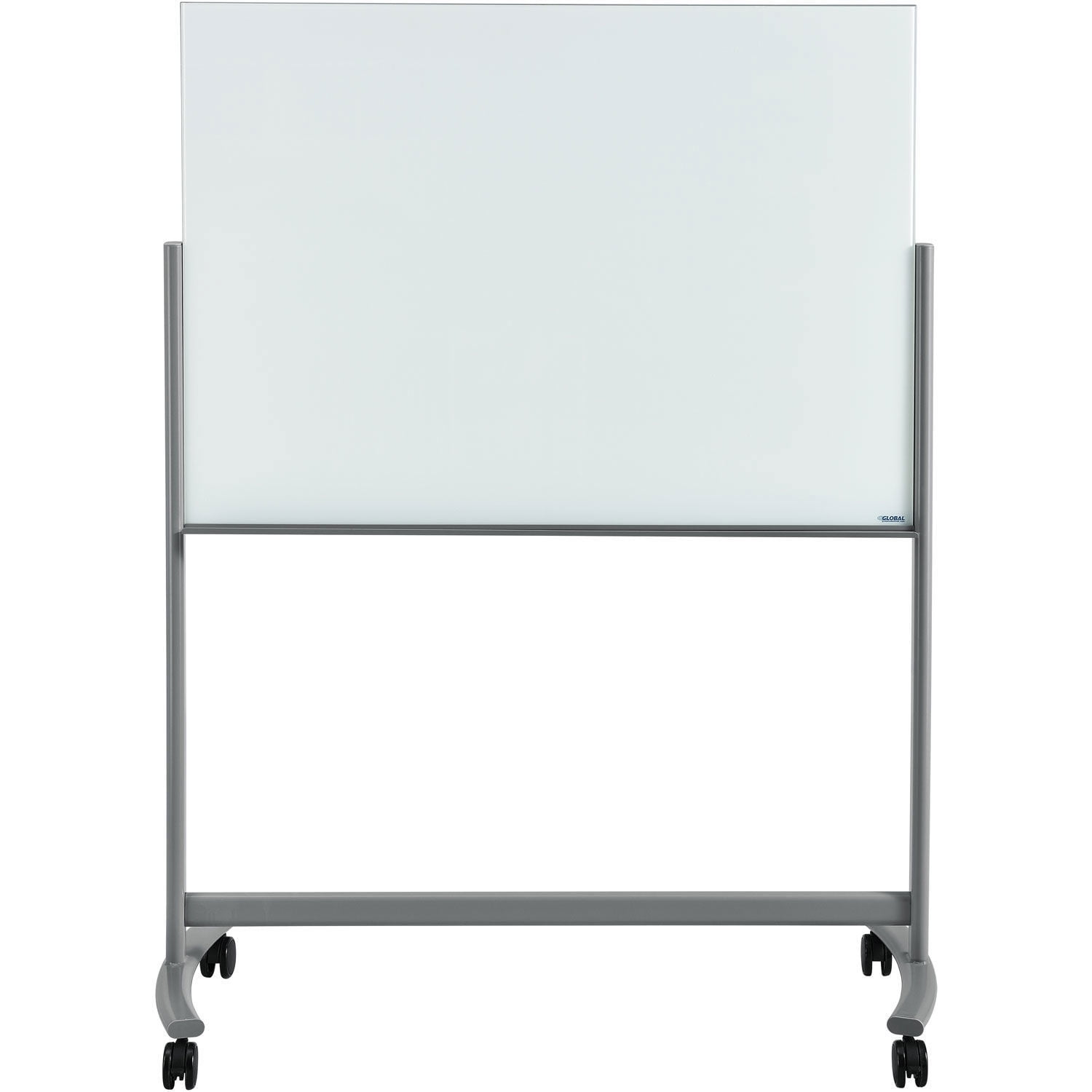 Global Industrial 48"W x 36"H Mobile Glass Board - Walmart.com