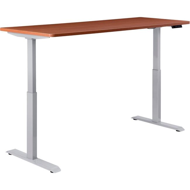 Global Industrial 695780CHGY Interion Electric Height Adjustable Desk ...