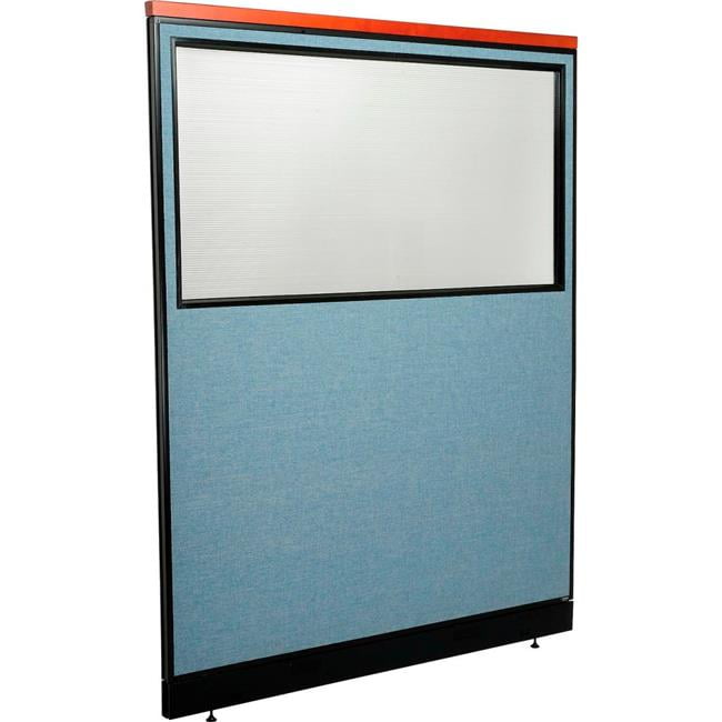 Global Industrial 695790DWNBL Interion Deluxe Office Partition Panel ...