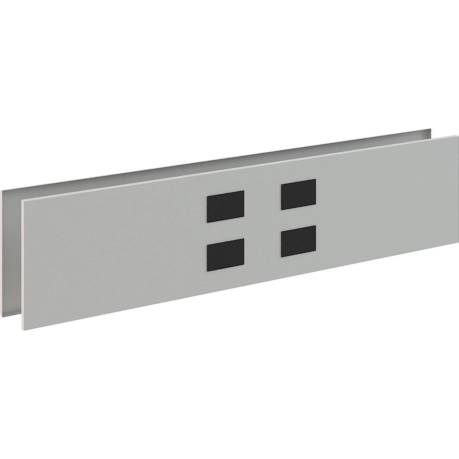 Global Industrial 695918DP Interion Modular Partition Raceway Power Kit ...
