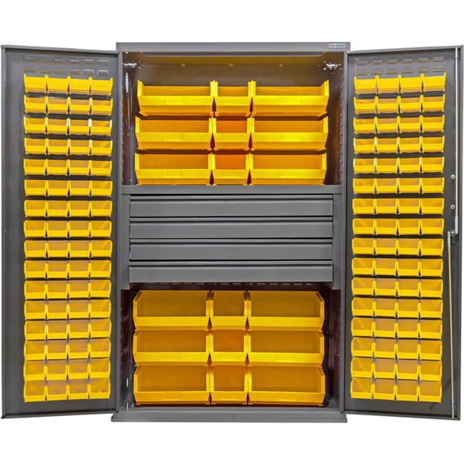 Global Industrial 708654SYL Configurable Drawer Cabinet with 4 Drawers ...