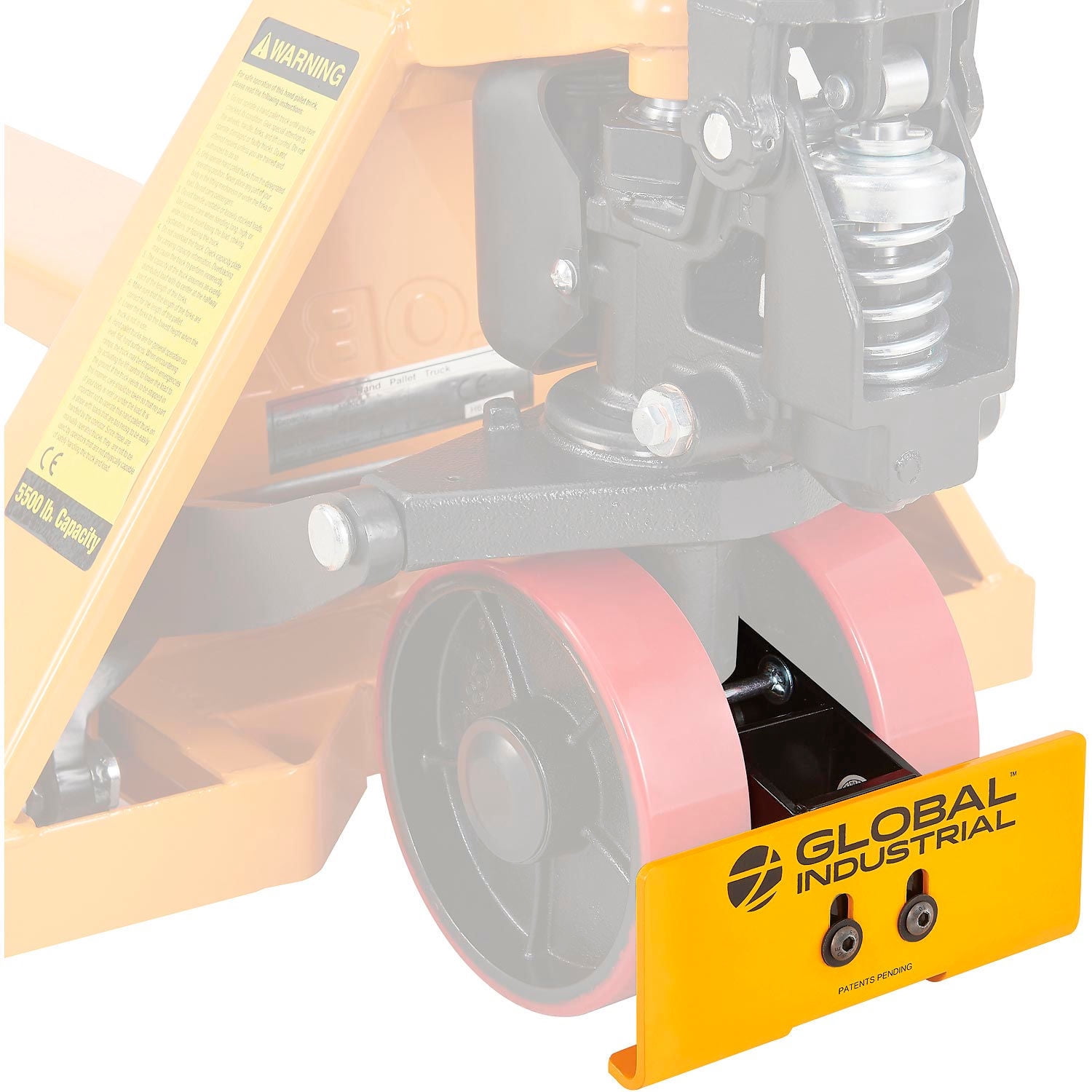 Global Industrial Pallet Jack Toe Guard Protector - Walmart.com