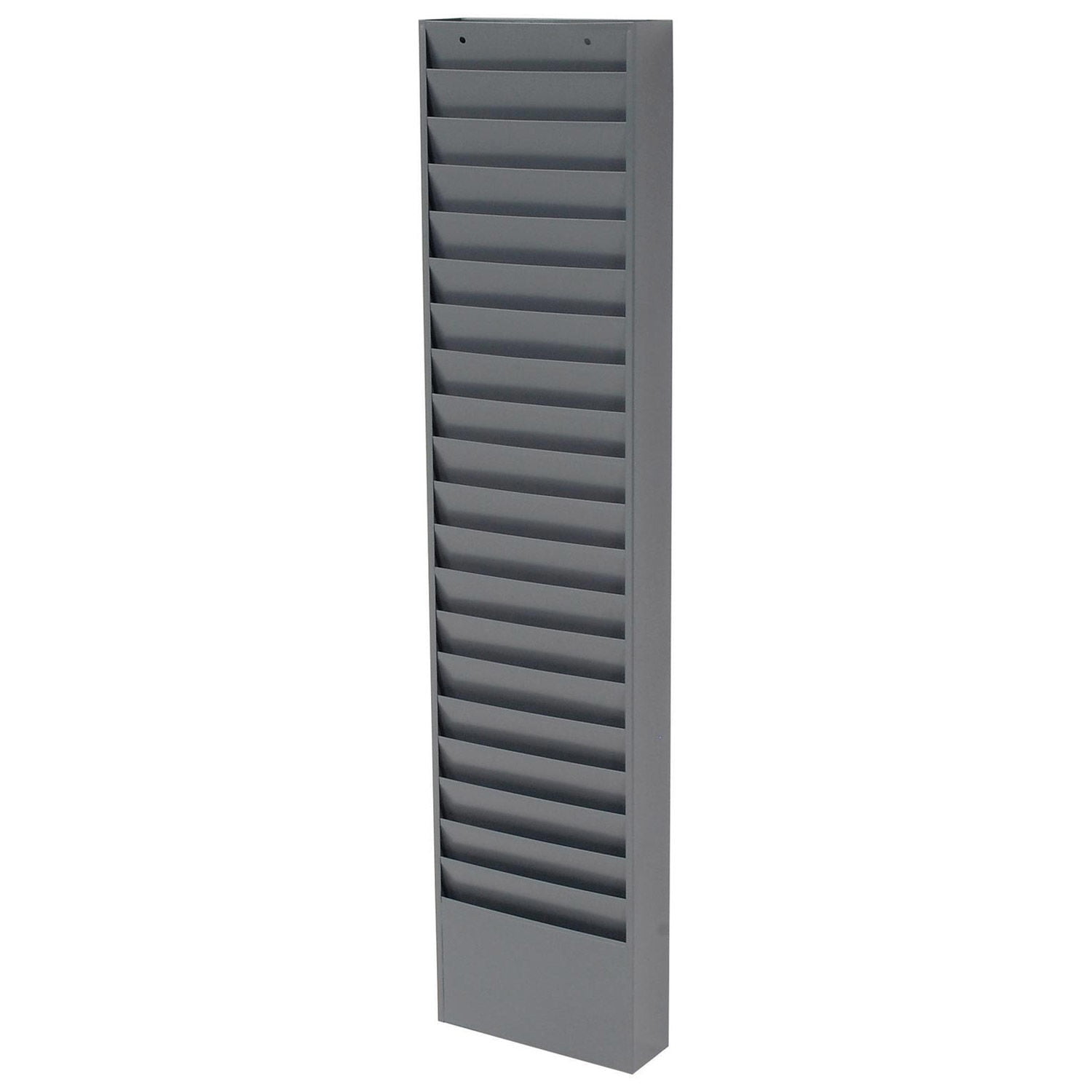 Global Industrial Medical Chart Hanging Wall File Holder, 20 Pockets ...