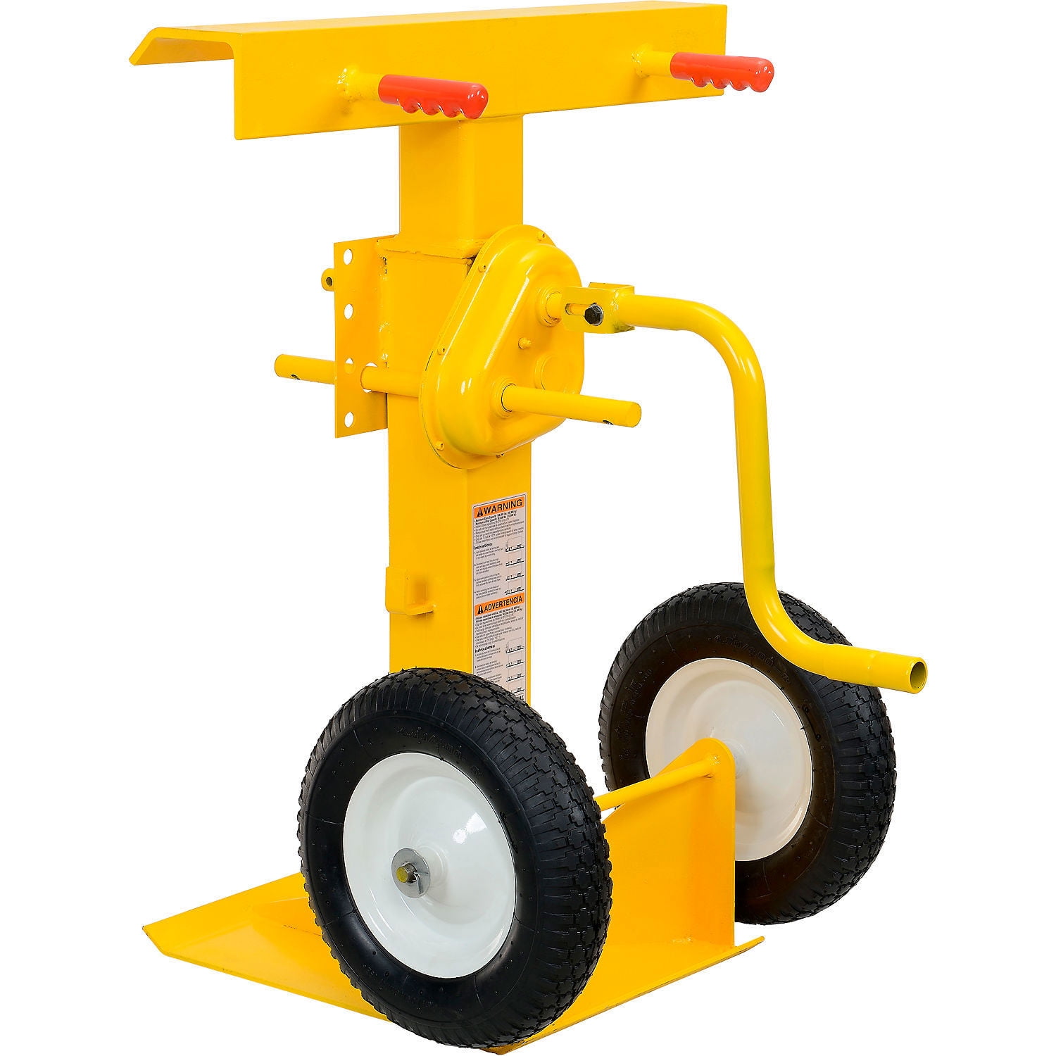 Global Industrial 985433 Hand Crank Trailer Jack Stand with Semi ...