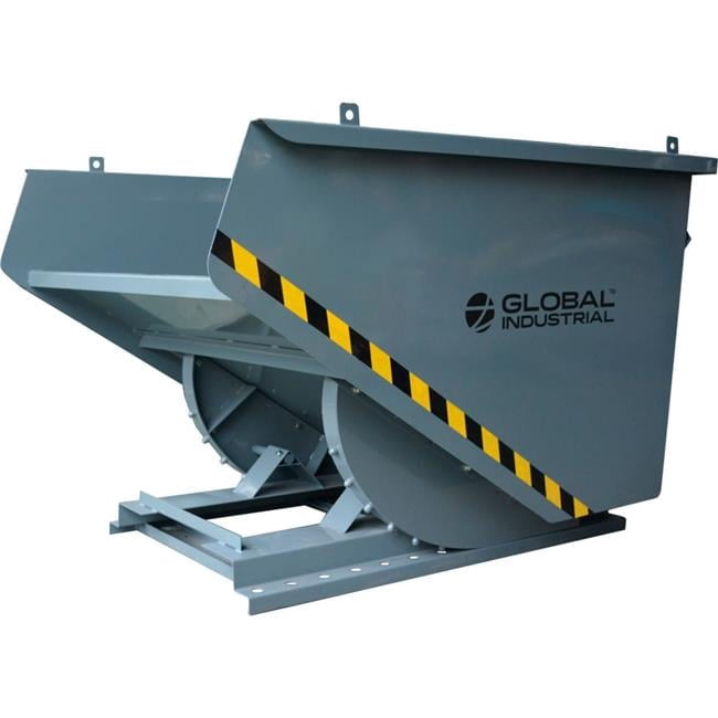 Global Industrial 989012 Medium Duty Self Dumping Forklift Hopper - 1 ...
