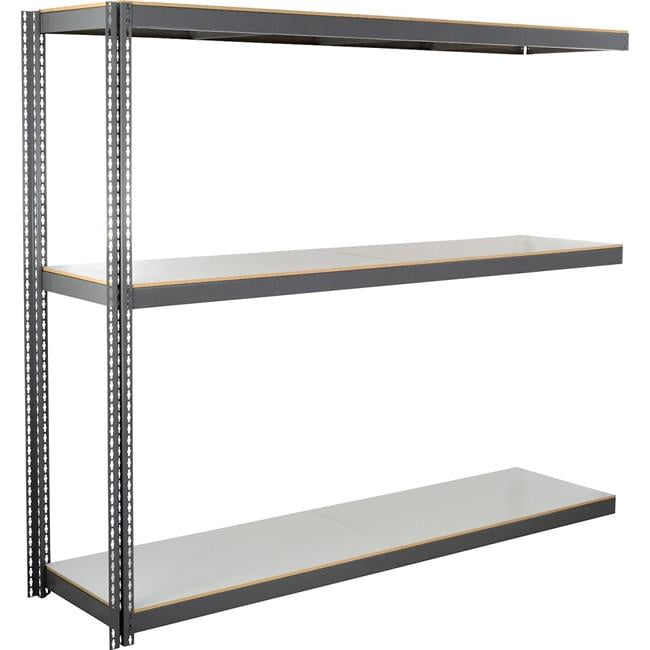 Global Industrial ABC24966L3 3 Shelf Heavy Duty Channel Boltless ...