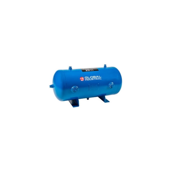 Global Industrial Air Receiver Surge Tank 20 Gallon 175 PSI - Walmart.com