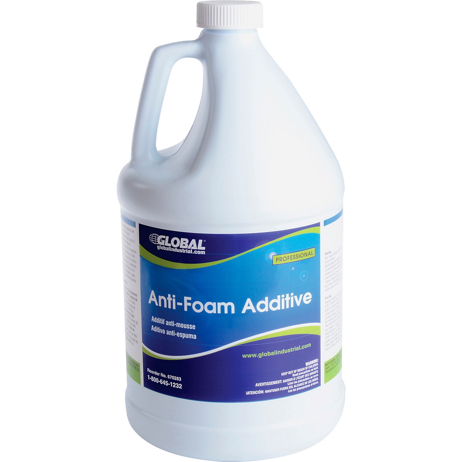 Global Industrial 670283 Anti-Foam Additive - 1 gal Bottle - 4 Per Case ...