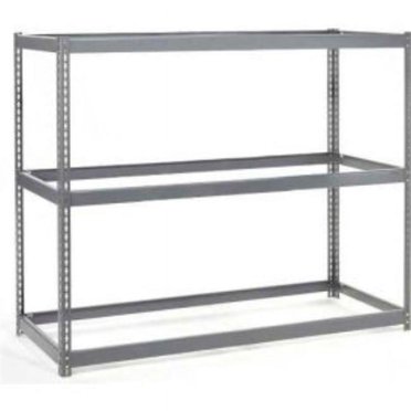 Global Industrial 96 x 60 x 24 in. 3 Shelves Wide Span Rack with ...