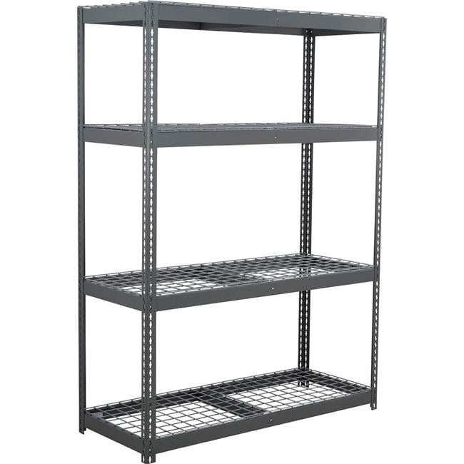 Global Industrial BD24607R4 4 Shelf Extra Heavy Duty Boltless Shelving ...