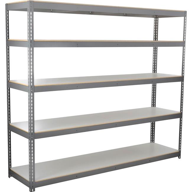 Global Industrial BD24969L5 5 Shelf Extra Heavy Duty Boltless Shelving ...