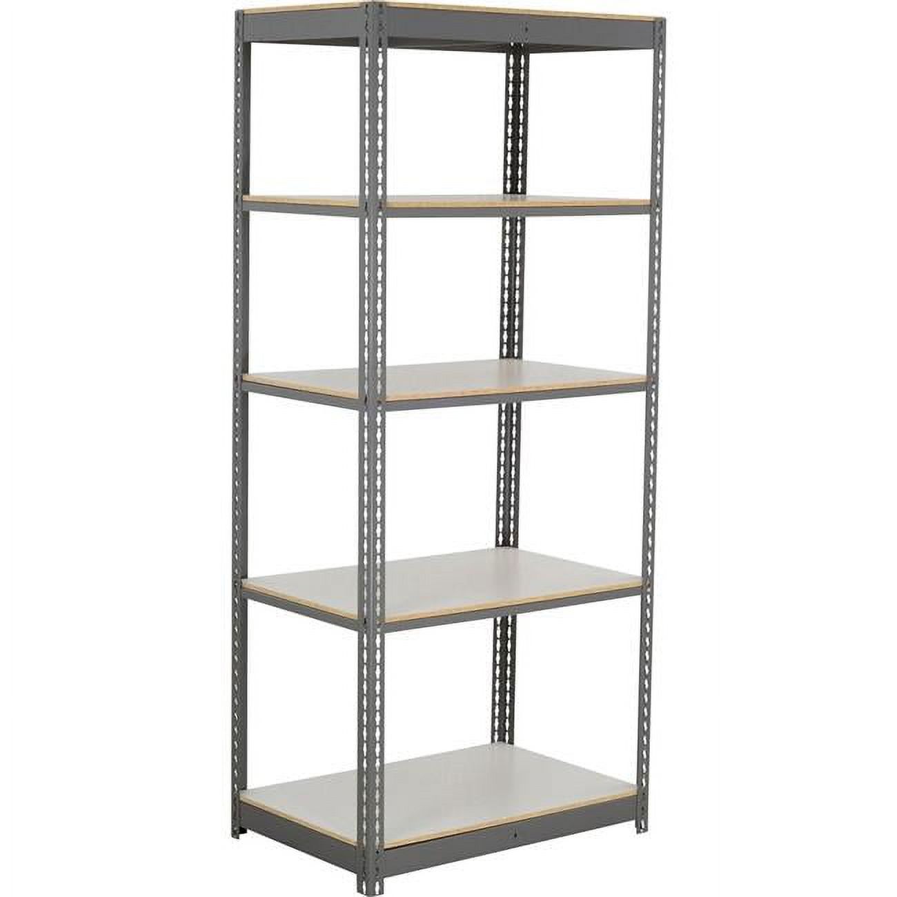 Global Industrial BS24487L5 5 Shelf Standard Duty Boltless Shelving ...