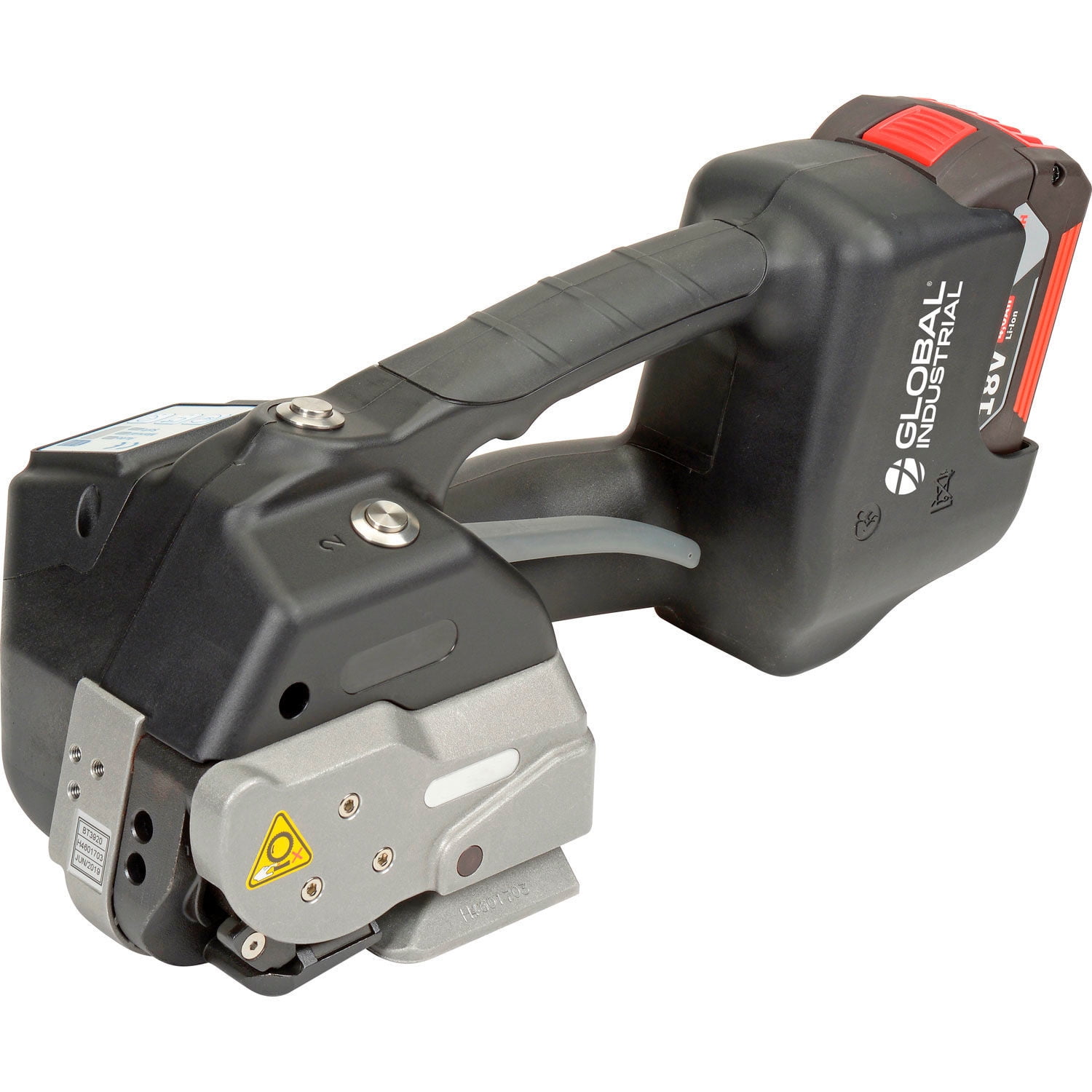 Global Industrial Battery Operated Polyester Strapping Tool For 5/8 ...