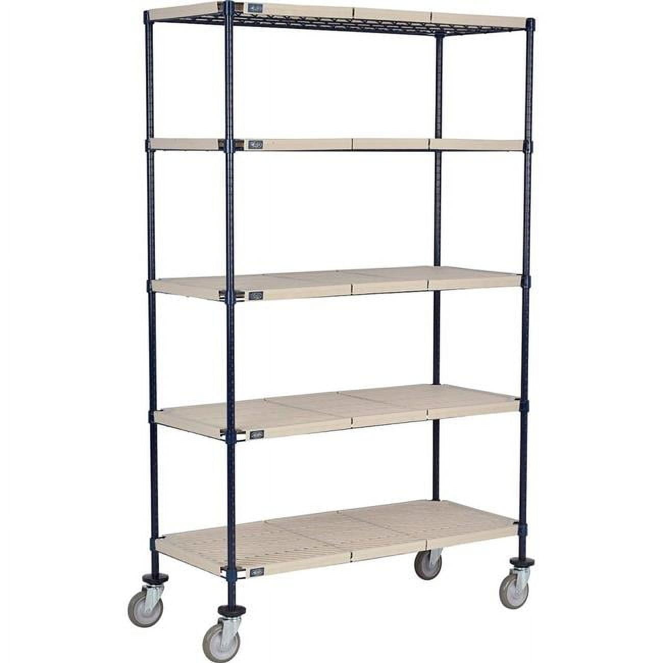 Global Industrial C18725PPM5 Nexel 5 Shelf Truck, Nexelite 72 x 18 x 60 ...