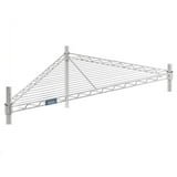 Global Industrial Chrome Corner Shelf - 18" - Walmart.com