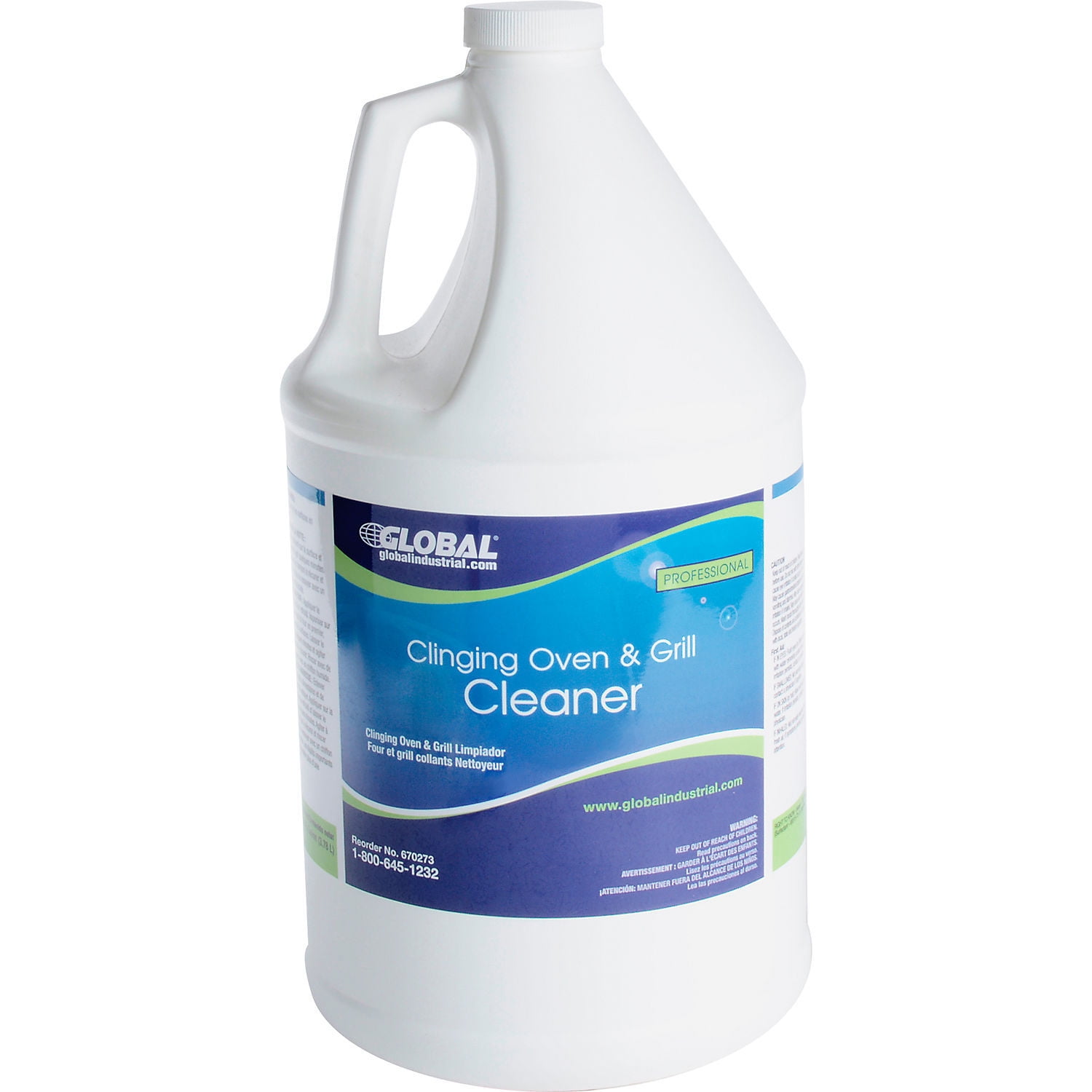 Global Industrial Clinging Oven & Grill Cleaner 1 Gallon Bottle 4/Case ...