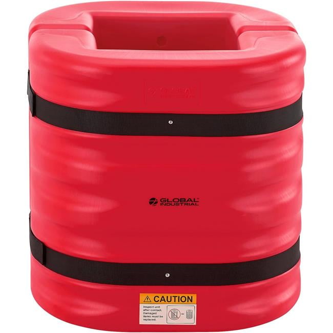 Global Industrial 670830RD Column Protector - 12 in. Opening - 24 in ...