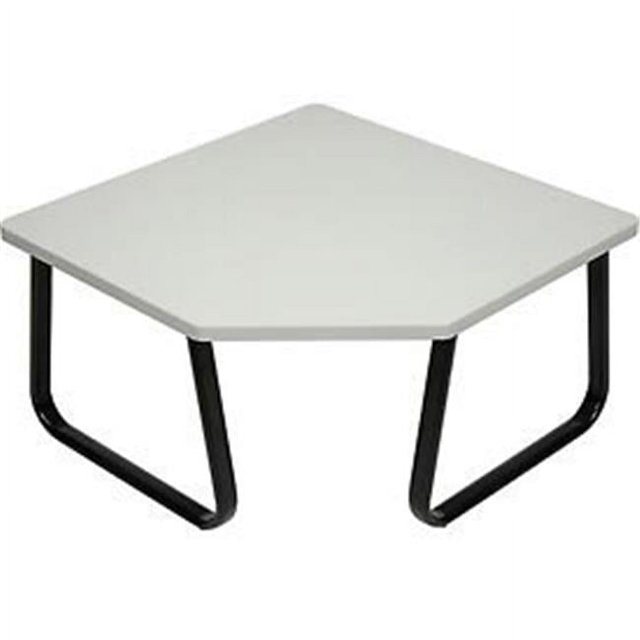 Global Industrial AD93030PA 30 x 30 in. Corner Coffee Table with Gray ...