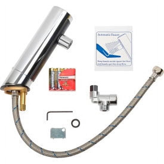 Global Industrial Deck Mounted Sensor Faucet 1 GPM Chrome - Walmart.com