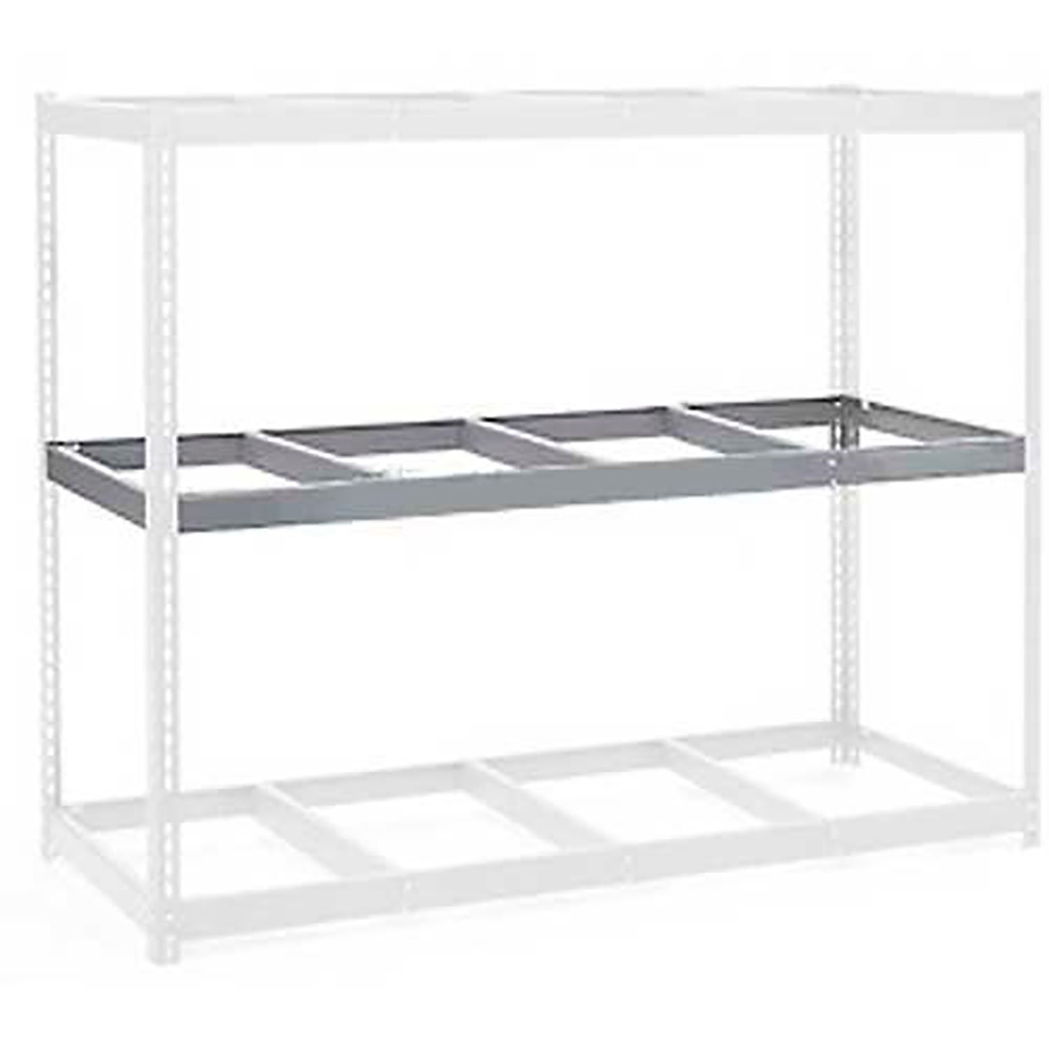 Global Industrial USBD2496N Double Rivet Additional Shelf - No Deck ...