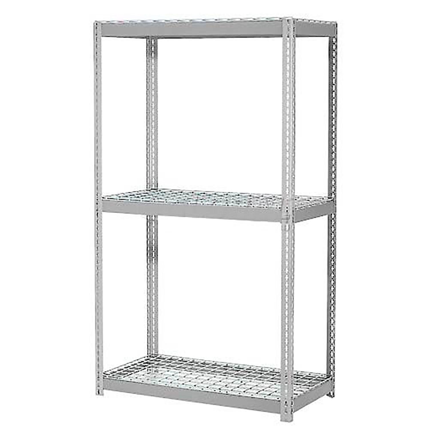 Global Industrial Expandable Starter Rack 36x12x84 3 Level Wire Deck ...