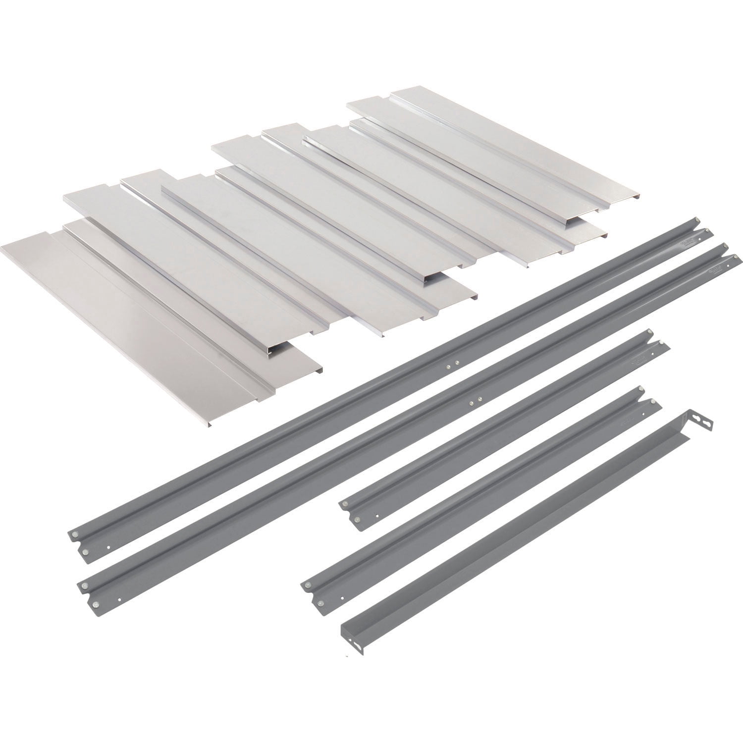 Global Industrial SBZ2472S Extra Heavy Duty Boltless Shelving Z Beam ...