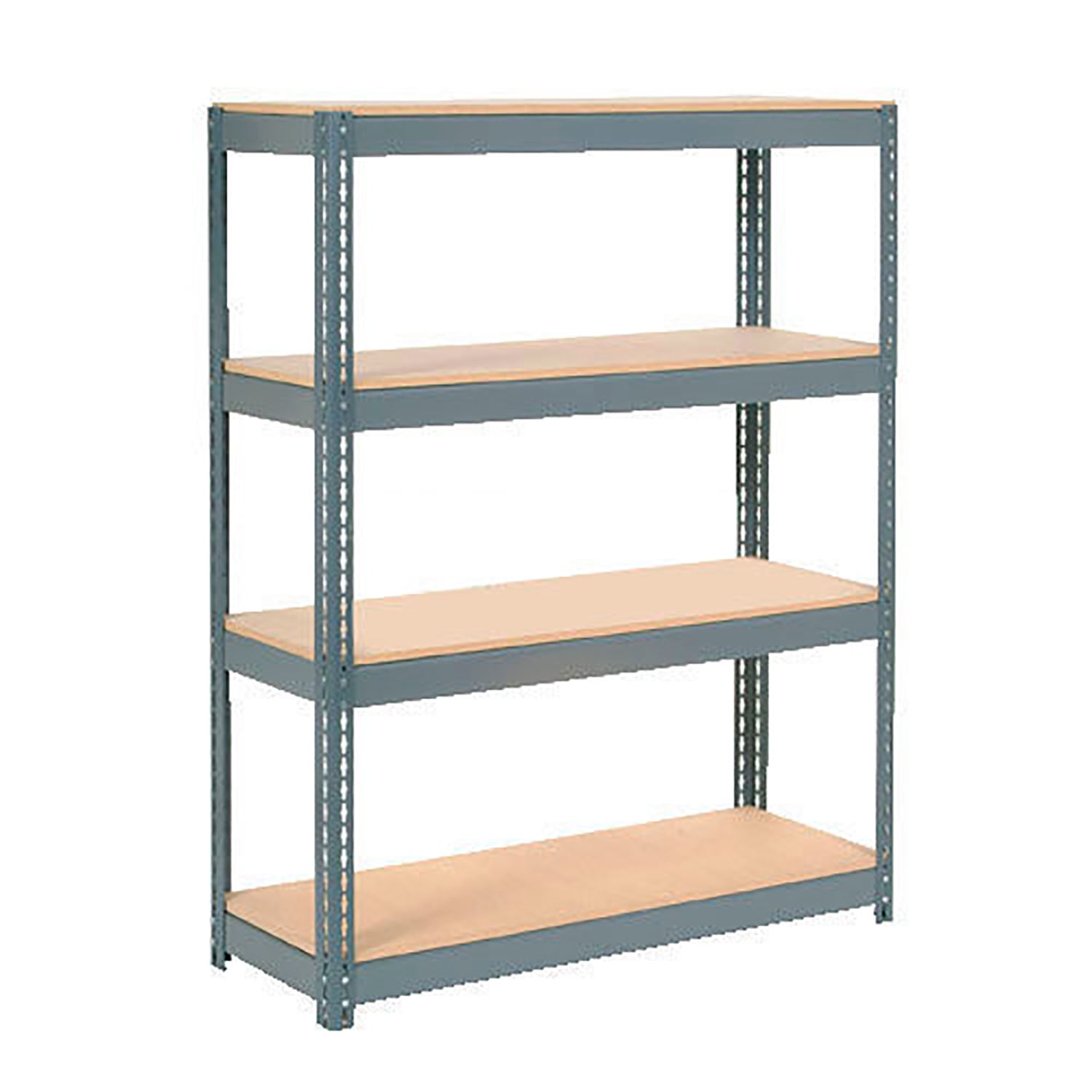 Global Industrial Extra Heavy Duty Shelving 48"W x 18"D x 60"H With 4 ...