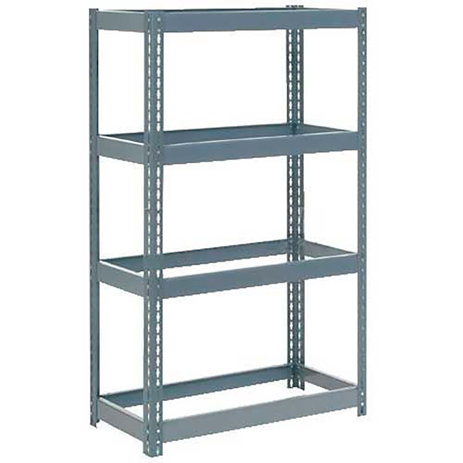 Global Industrial Extra Heavy Duty Shelving 36"W x 24"D x 72"H With 4 ...