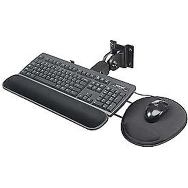 Global Industrial Flip-Up Keyboard & Mouse Tray for Orbit Workstation ...
