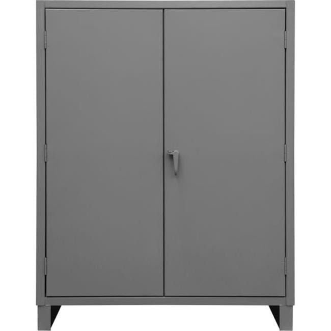 Global Industrial B2682415 Heavy Duty Combination Storage Cabinet, Gray ...