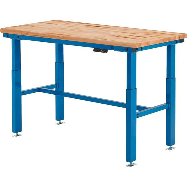 Global Industrial 800577 Heavy-Duty Electric Adjustable Workbench, 60 x ...