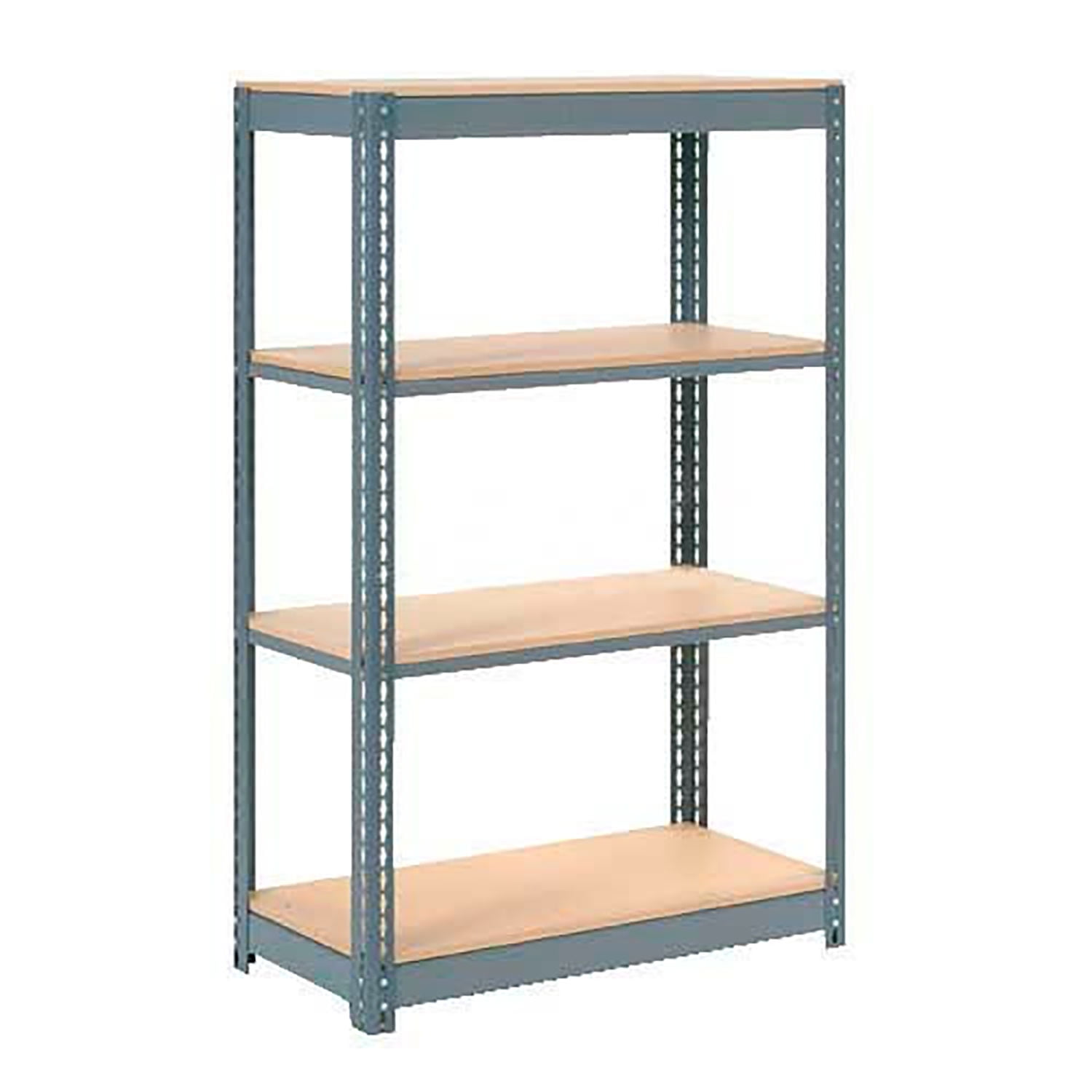 Global Industrial Heavy Duty Shelving 48"W x 12"D x 72"H With 4 Shelves ...