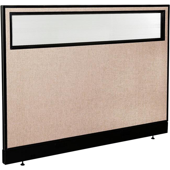 Global Industrial Interion Office Partition Panel with Partial Window ...