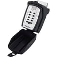 Global Industrial 641663 Key Storage Lock Box Car & Window Mount, Black ...
