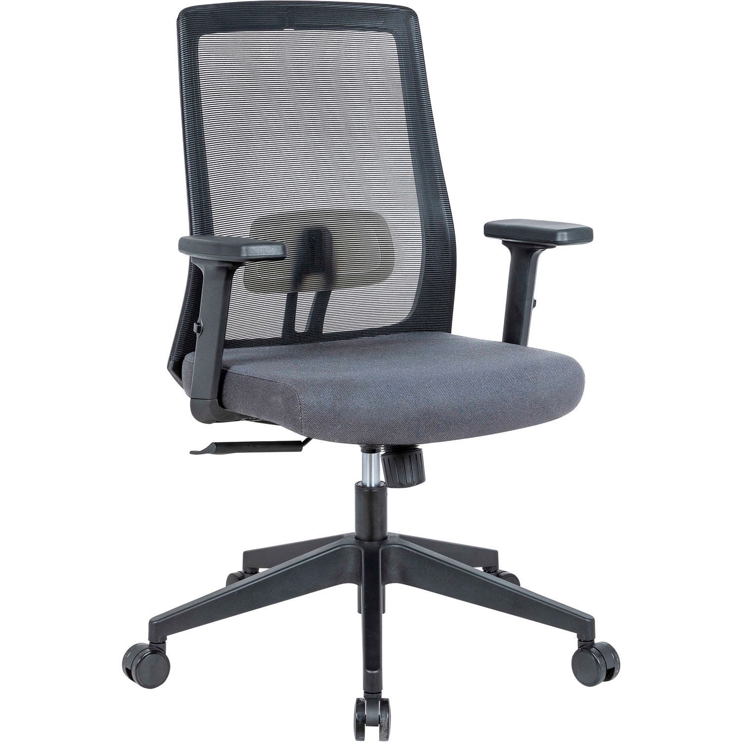 Global Industrial Mesh Task Chair with Seat Slider, Fabric, Gray ...