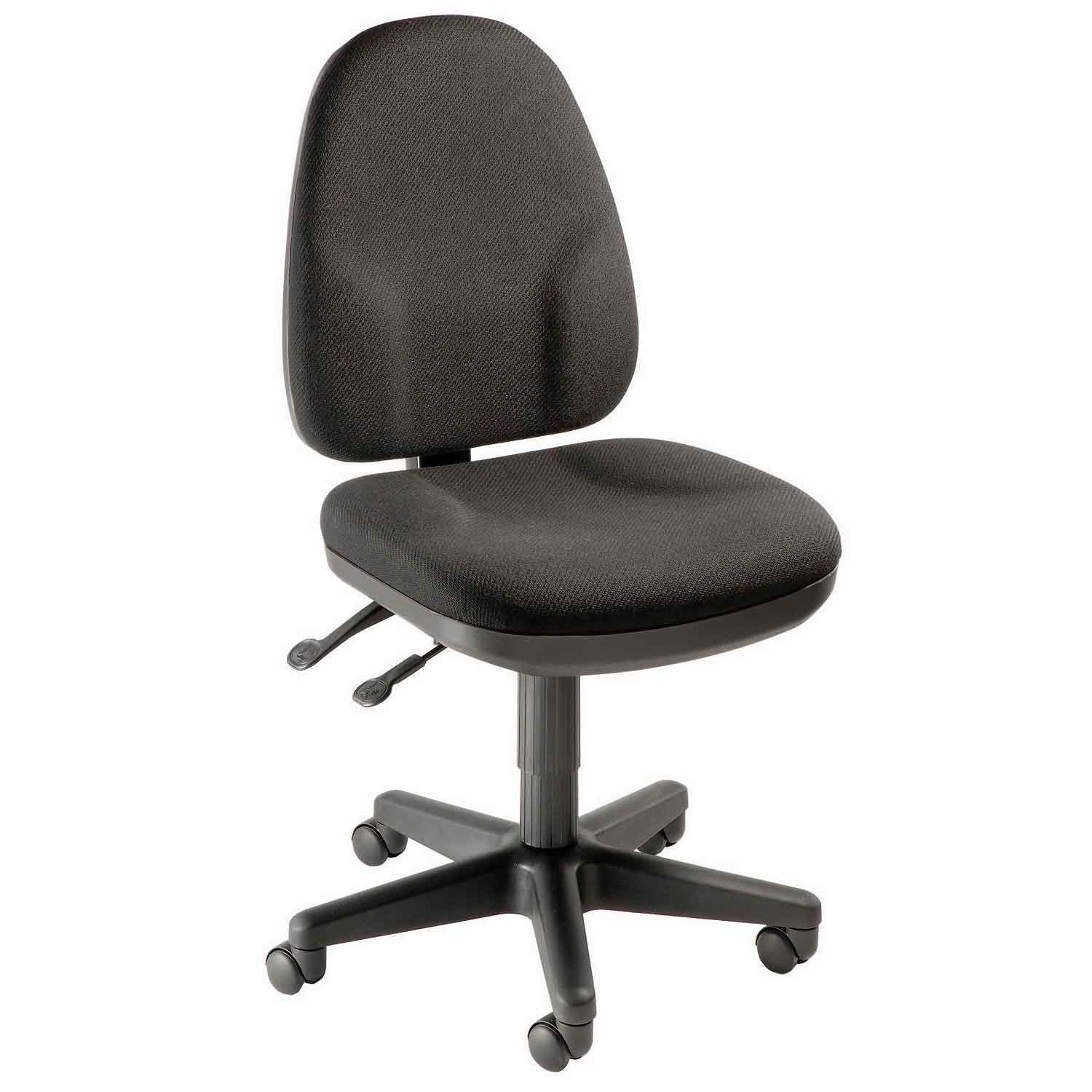 Global Industrial Operator Chair, Fabric Upholstery, Black - Walmart.com