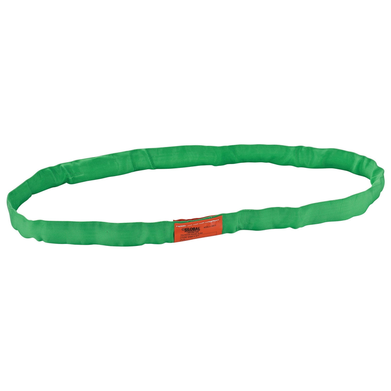 Global Industrial Polyester Endless Round Sling, 3'L x 1.25"W - Walmart ...